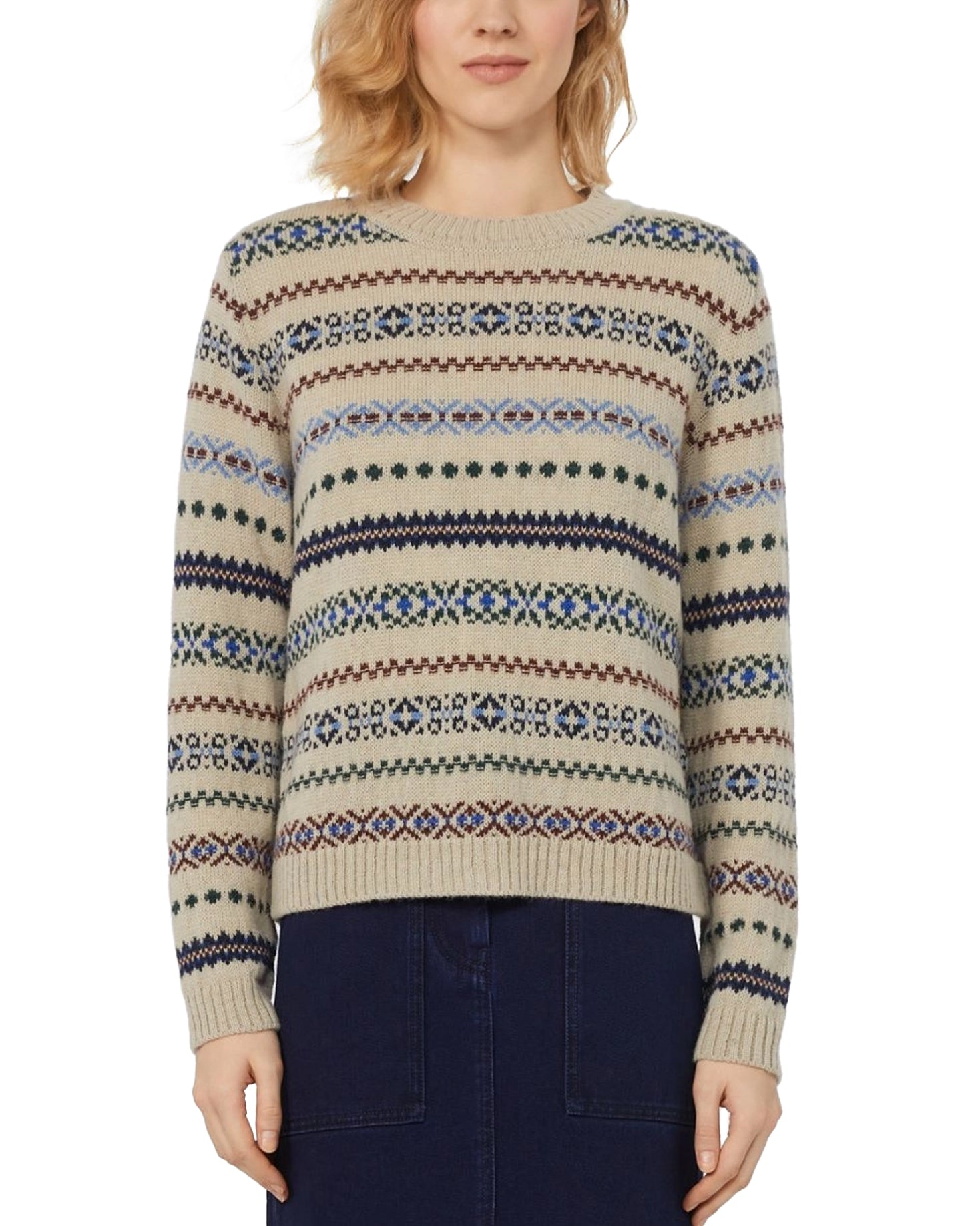 Weekend Max Mara | Maglione Quirite alpaca lana ecru – lemlò