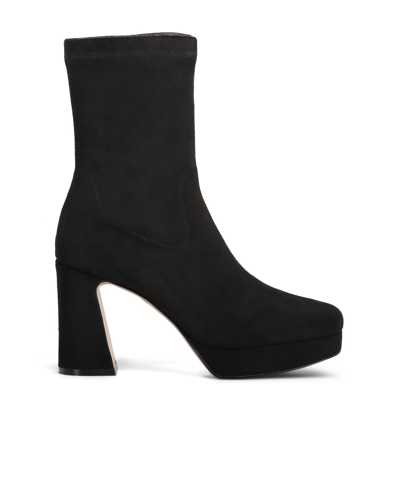 Emanuelle Vee | Tronchetto Bella tubo microfibra nero – lemlò