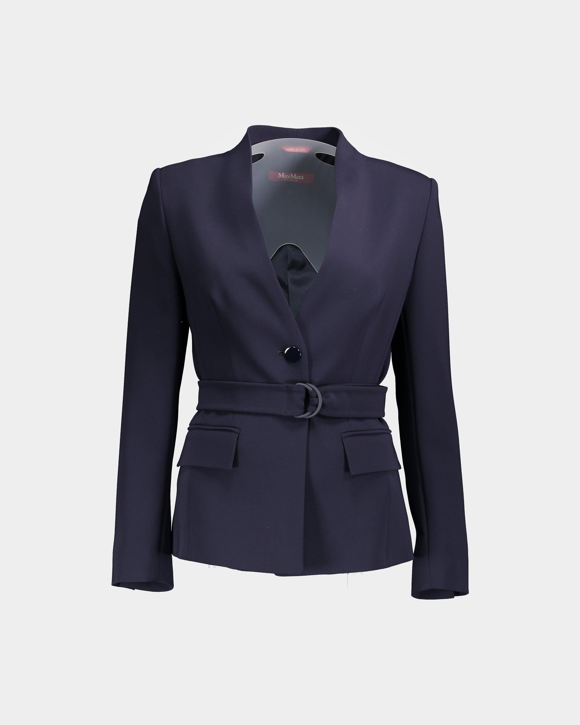 Max Mara Studio | Giacca Urbania cady blu – lemlò