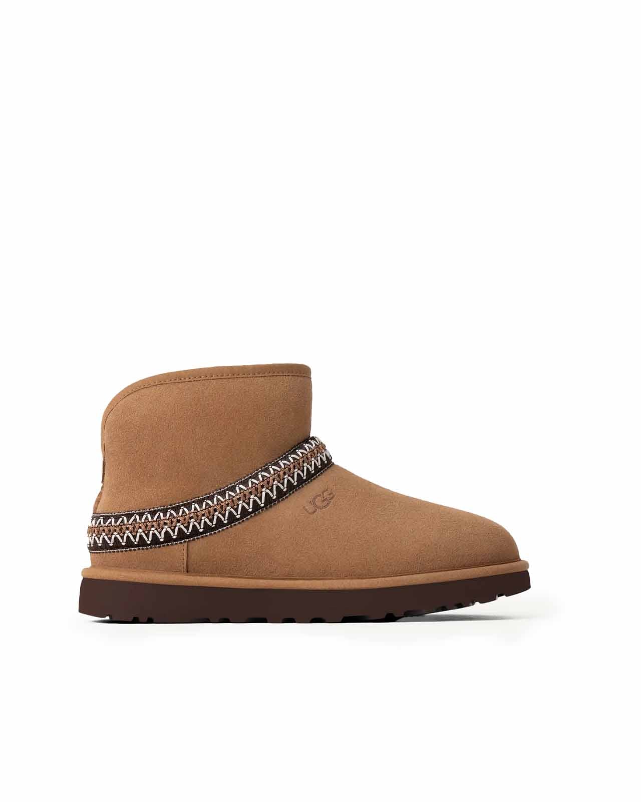 UGG | Stivale Classic Mini Crescent Chestnut – lemlò