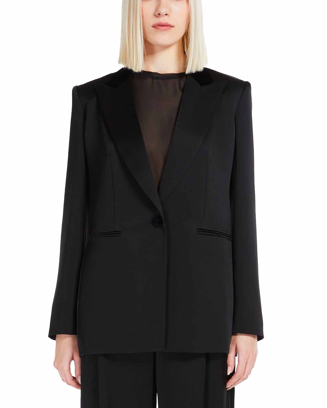 Max Mara Studio | Blazer Anselmo nero – lemlò
