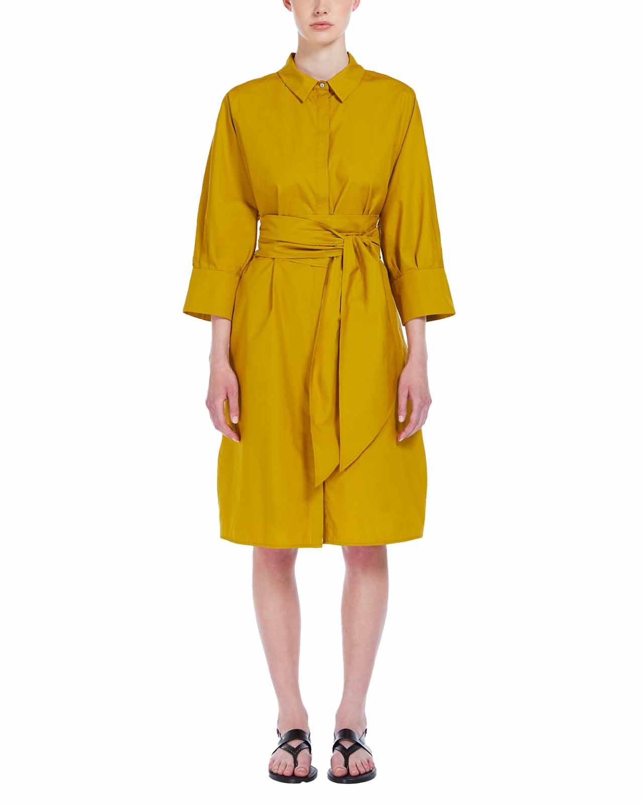 'S Max Mara | Yellow cotton Tabata dress – lemlò