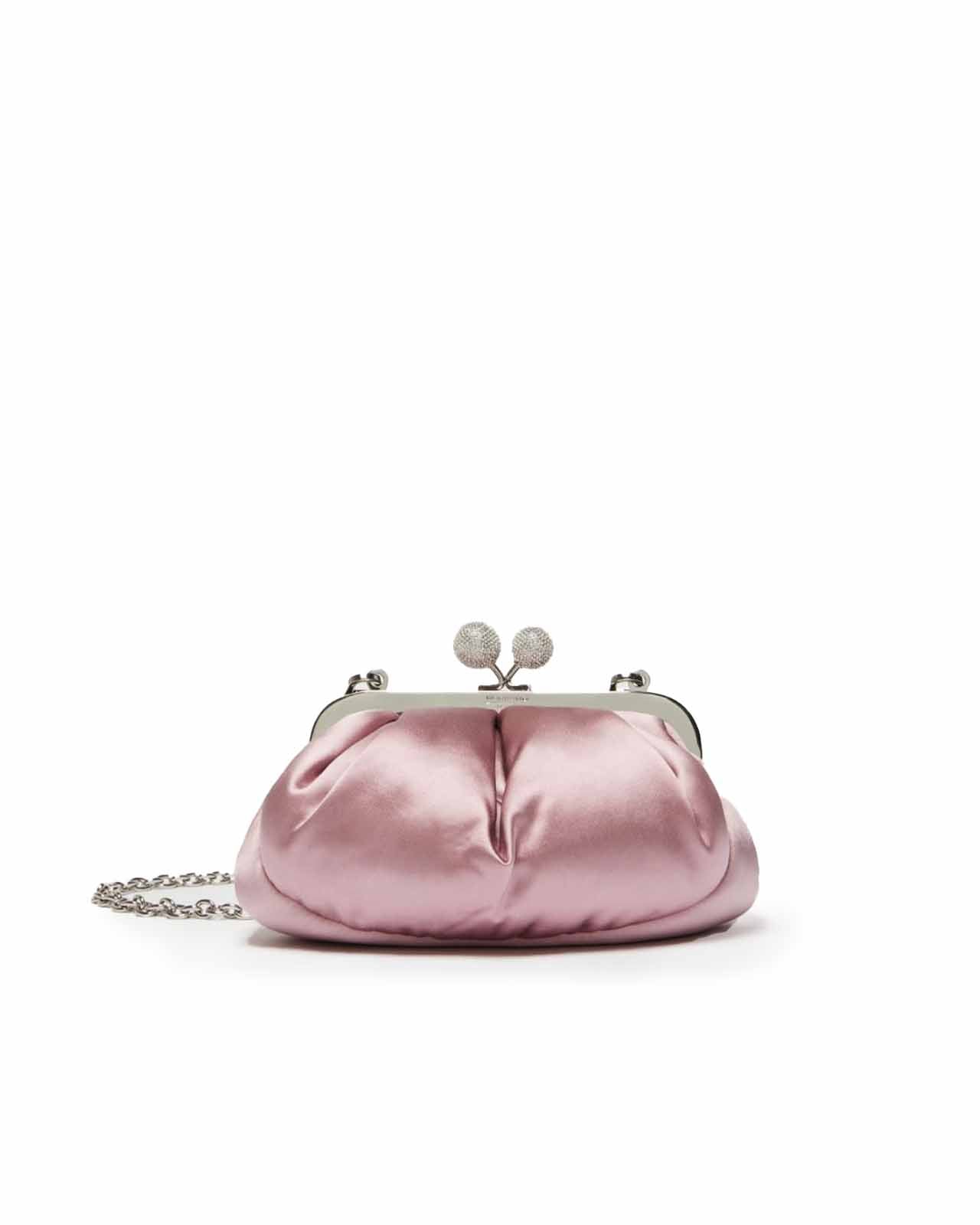 Weekend Max Mara | Borsa Pasticcino Emmy seta rosa – lemlò