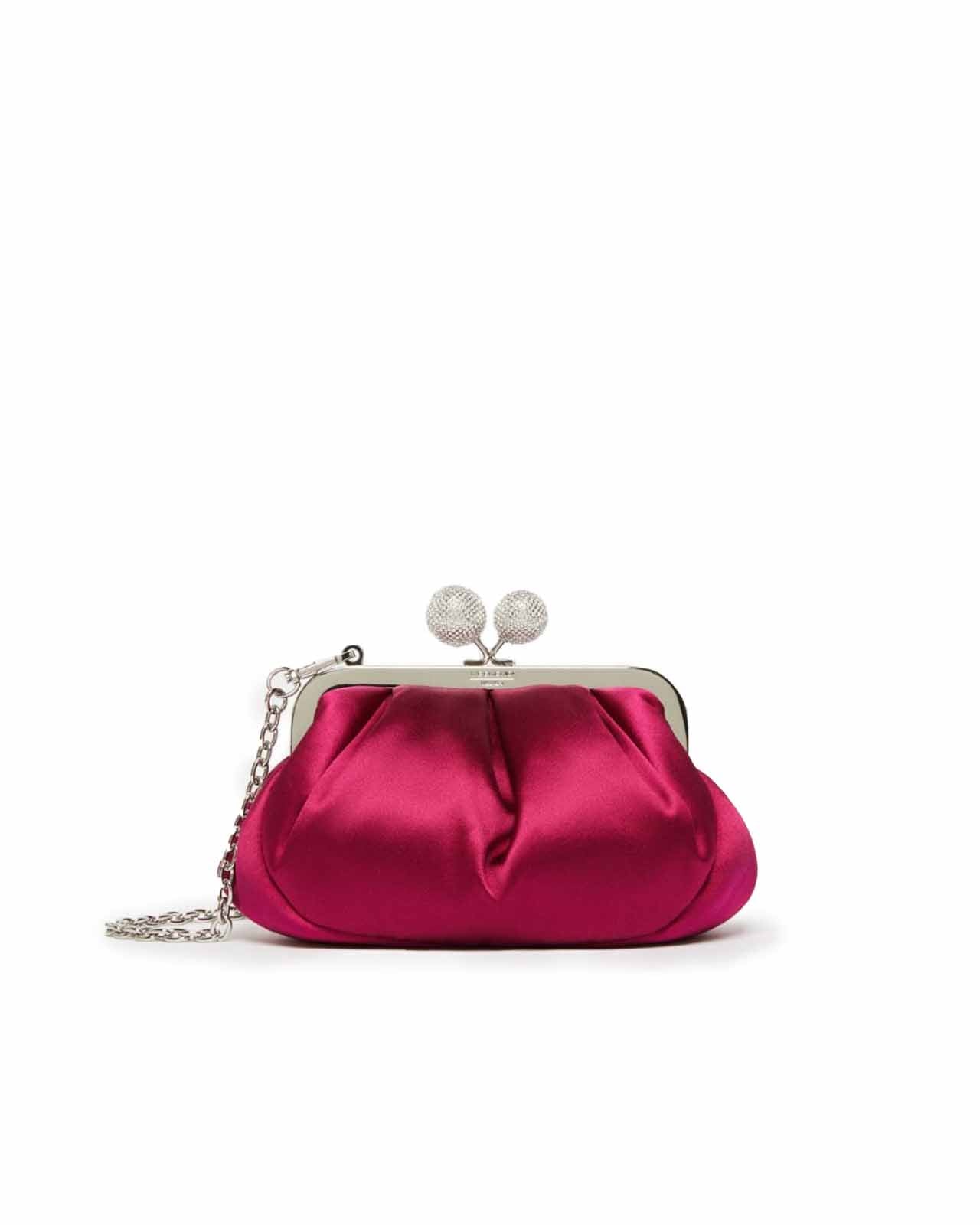 Weekend Max Mara | Borsa Pasticcino Emmy seta rosa antico – lemlò