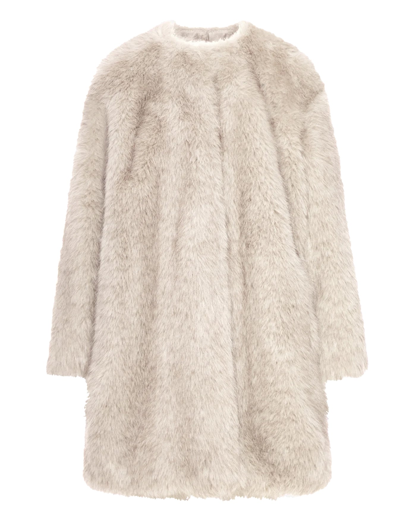 Max Mara Studio | Cappotto Eros ecopelliccia beige – lemlò