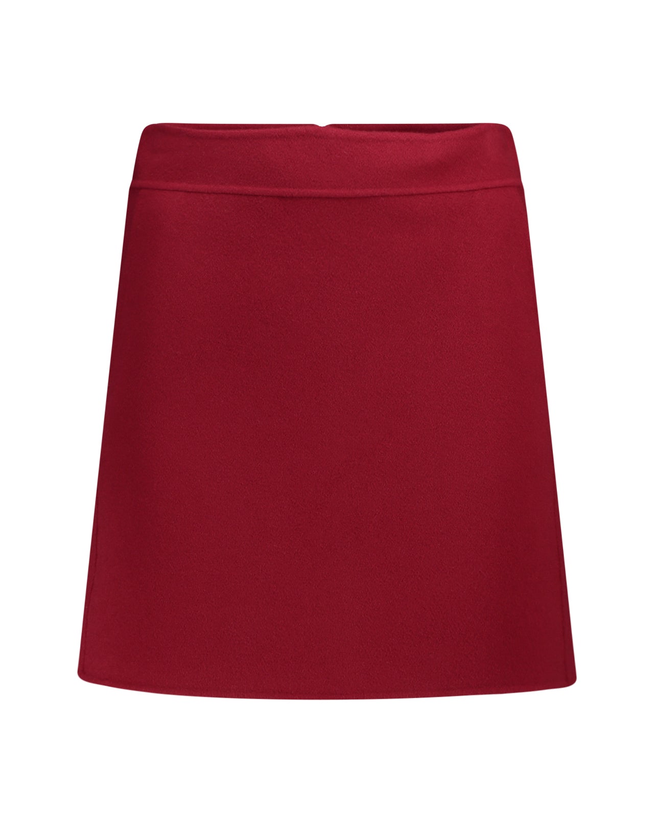 'S Max Mara | Gonna Aida lana vergine rossa – lemlò