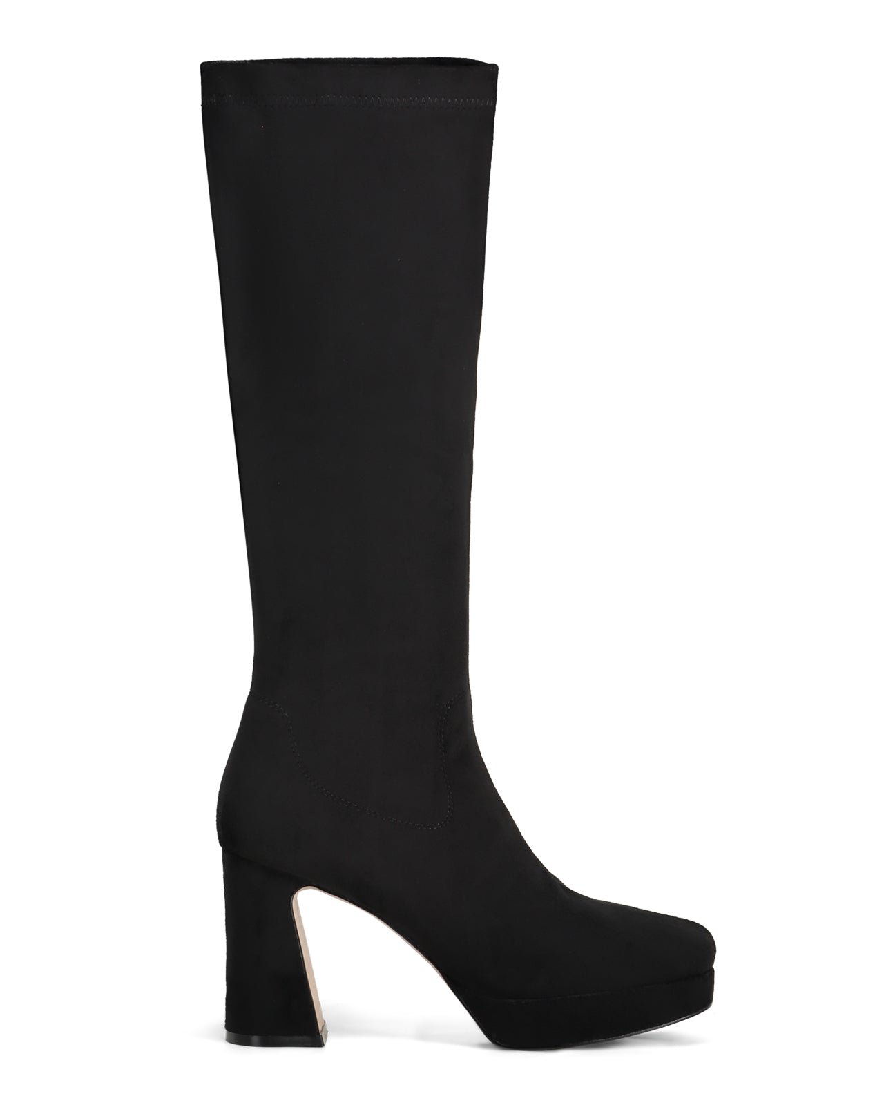 Emanuelle Vee | Stivale Bella tubo microfibra nero – lemlò