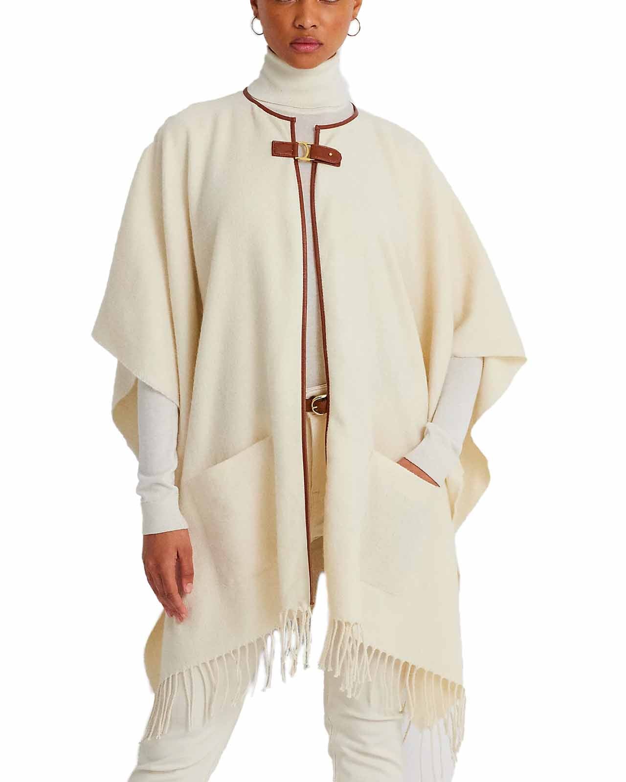 Lauren Ralph Lauren | Mantella Ruana crema – lemlò