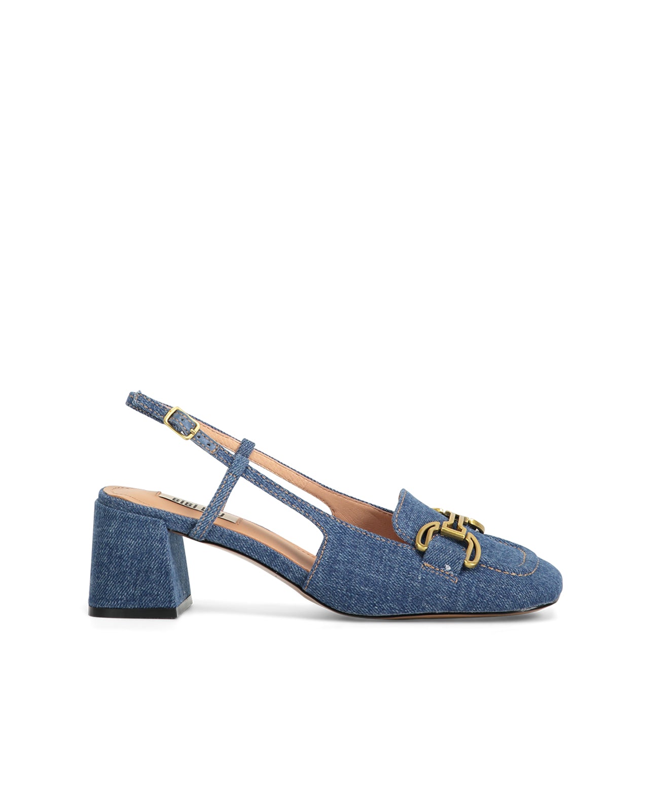 Bibi Lou | Décolleté slingback Salones denim – lemlò