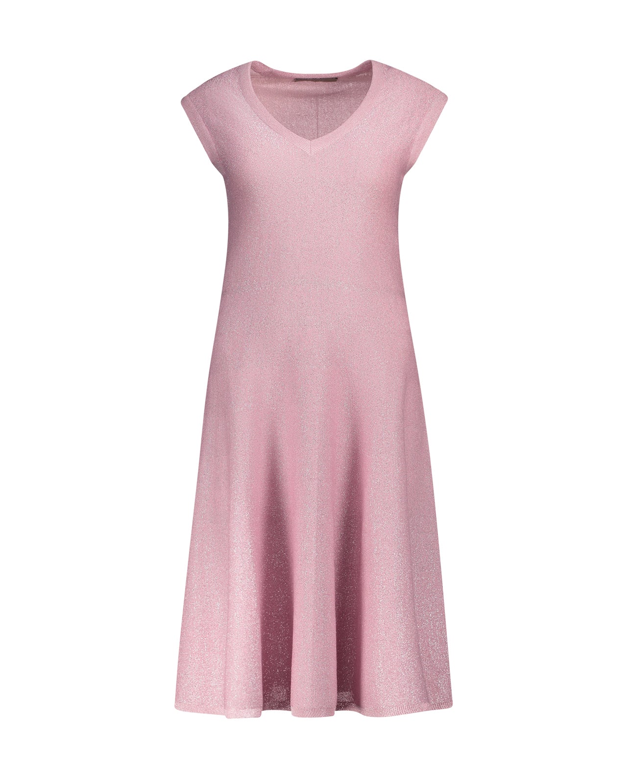 D.Exterior | Abito Vanise lurex rosa azalea – lemlò