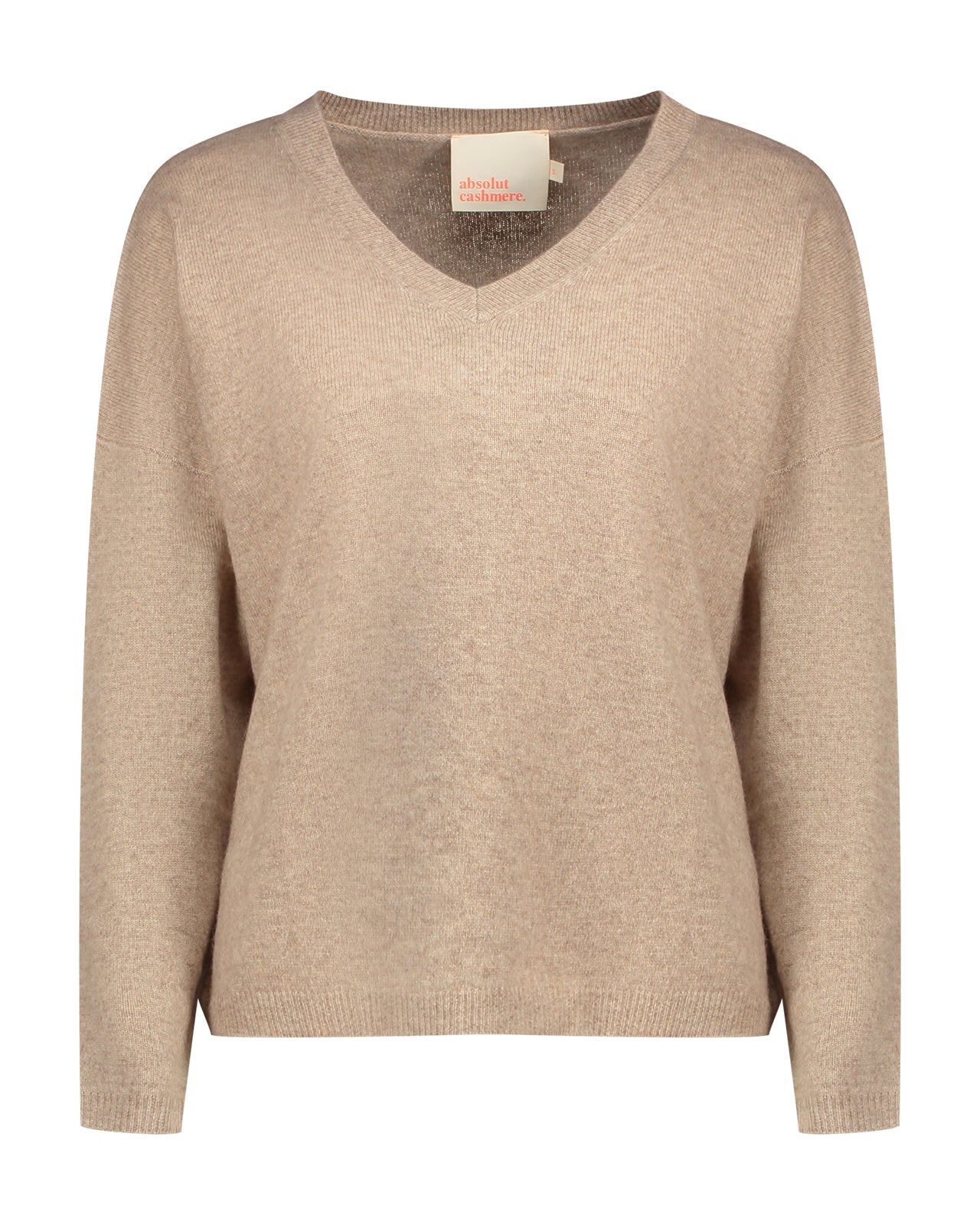 Absolut Cashmere | Maglione scollo V cashmere chestnut – lemlò