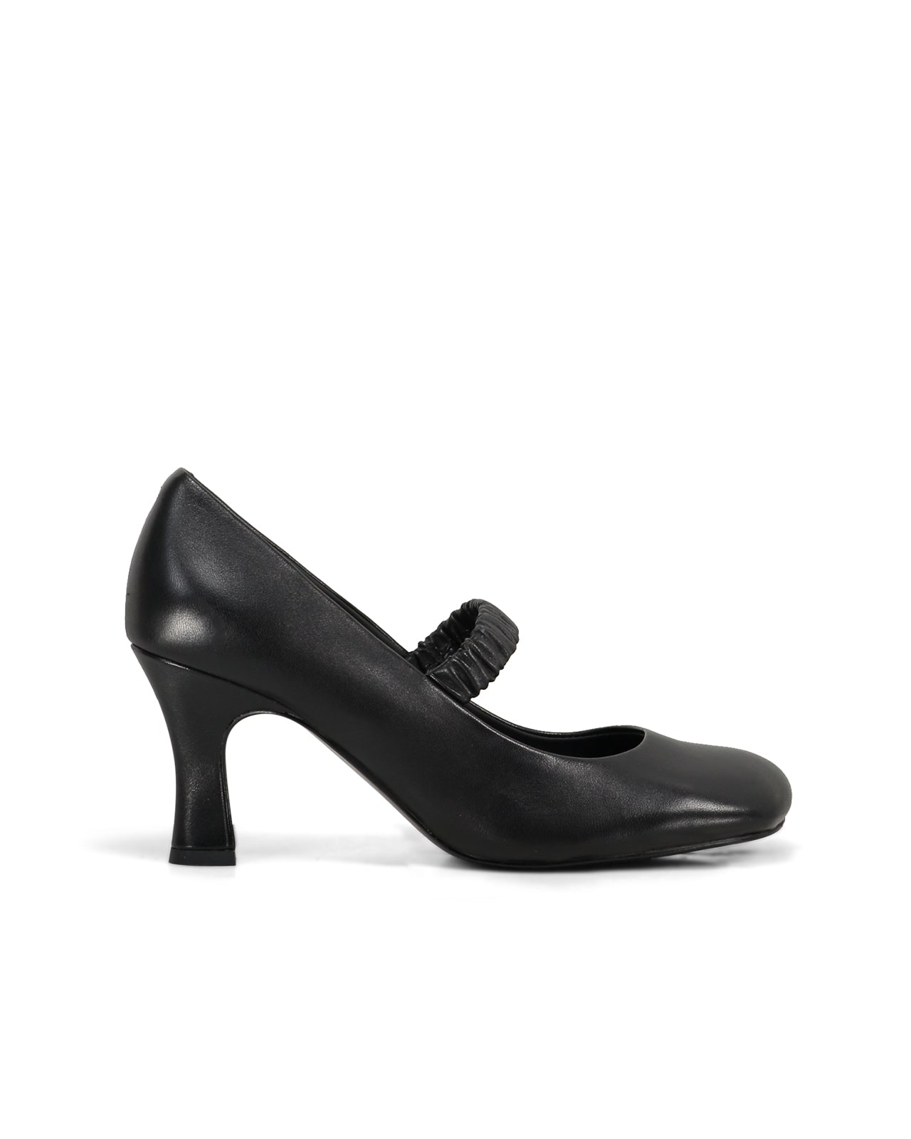 Adele Dezotti | Décolleté con elastico nappa nera – lemlò