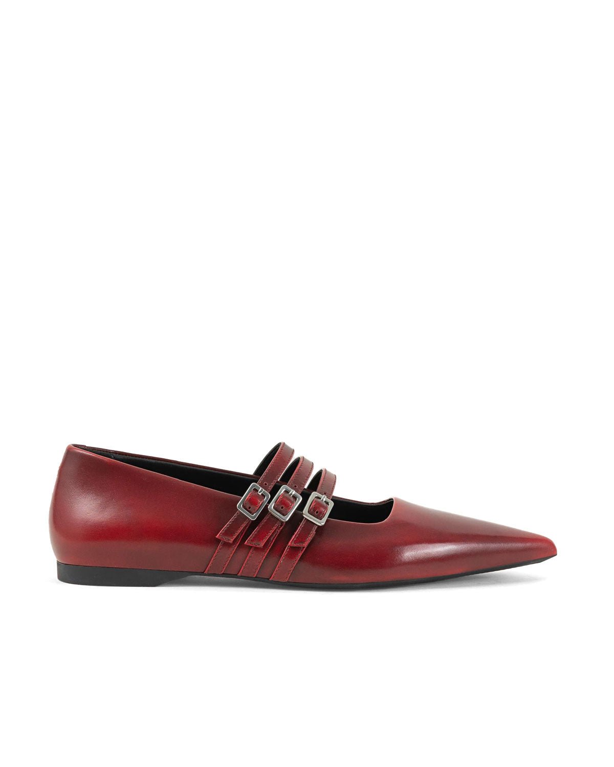 Vagabond | Ballerina Hermine red leather – lemlò