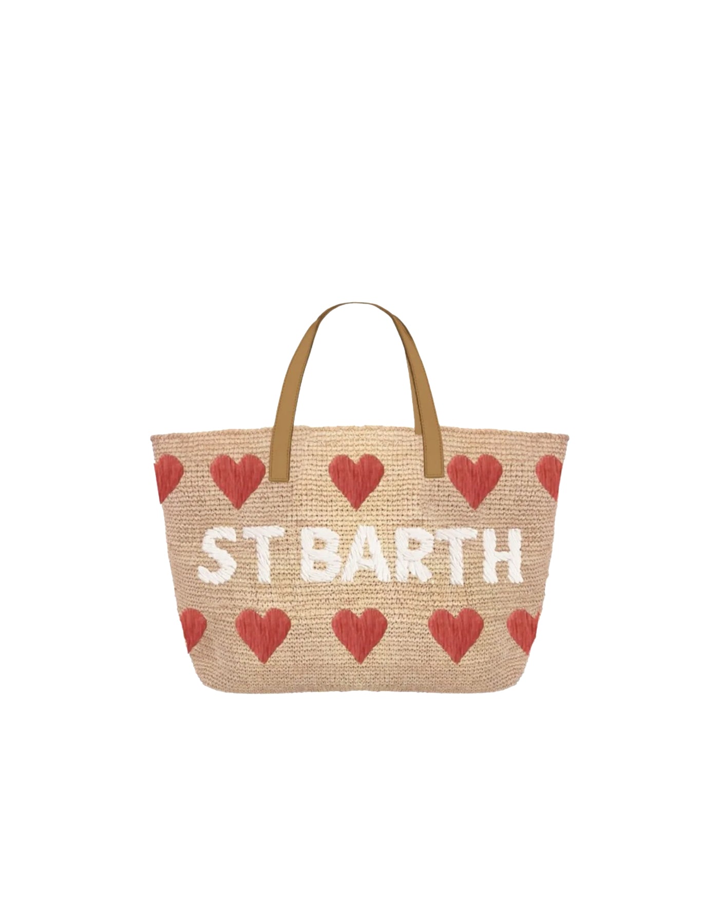 MC2 Saint Barth | Borsa Raffia City Mini Hearts – lemlò