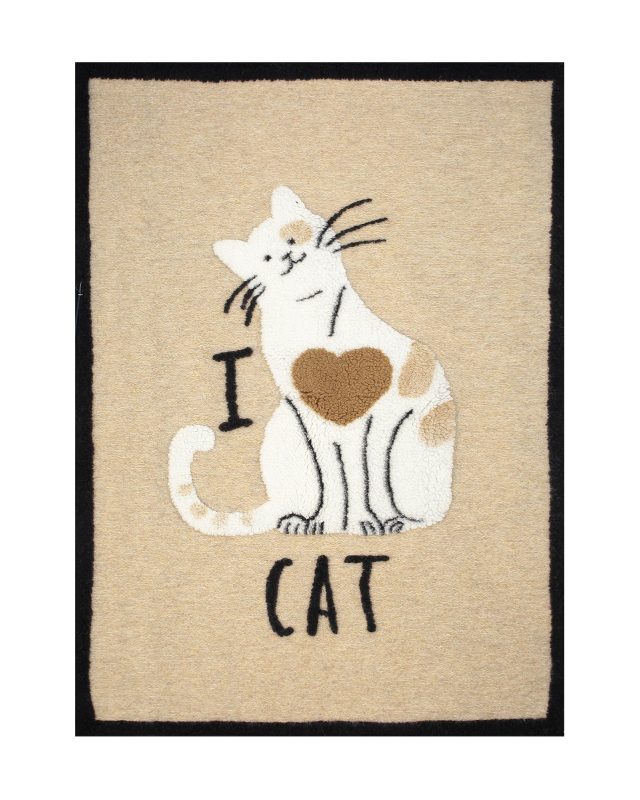 Steve Done | I Love Cat wool blanket – lemlò