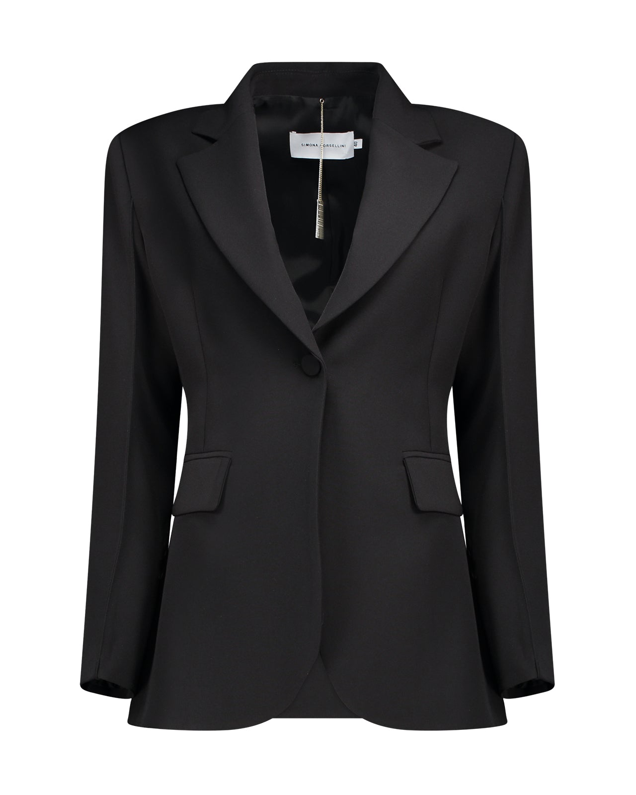 Black fitted blazer – lemlò