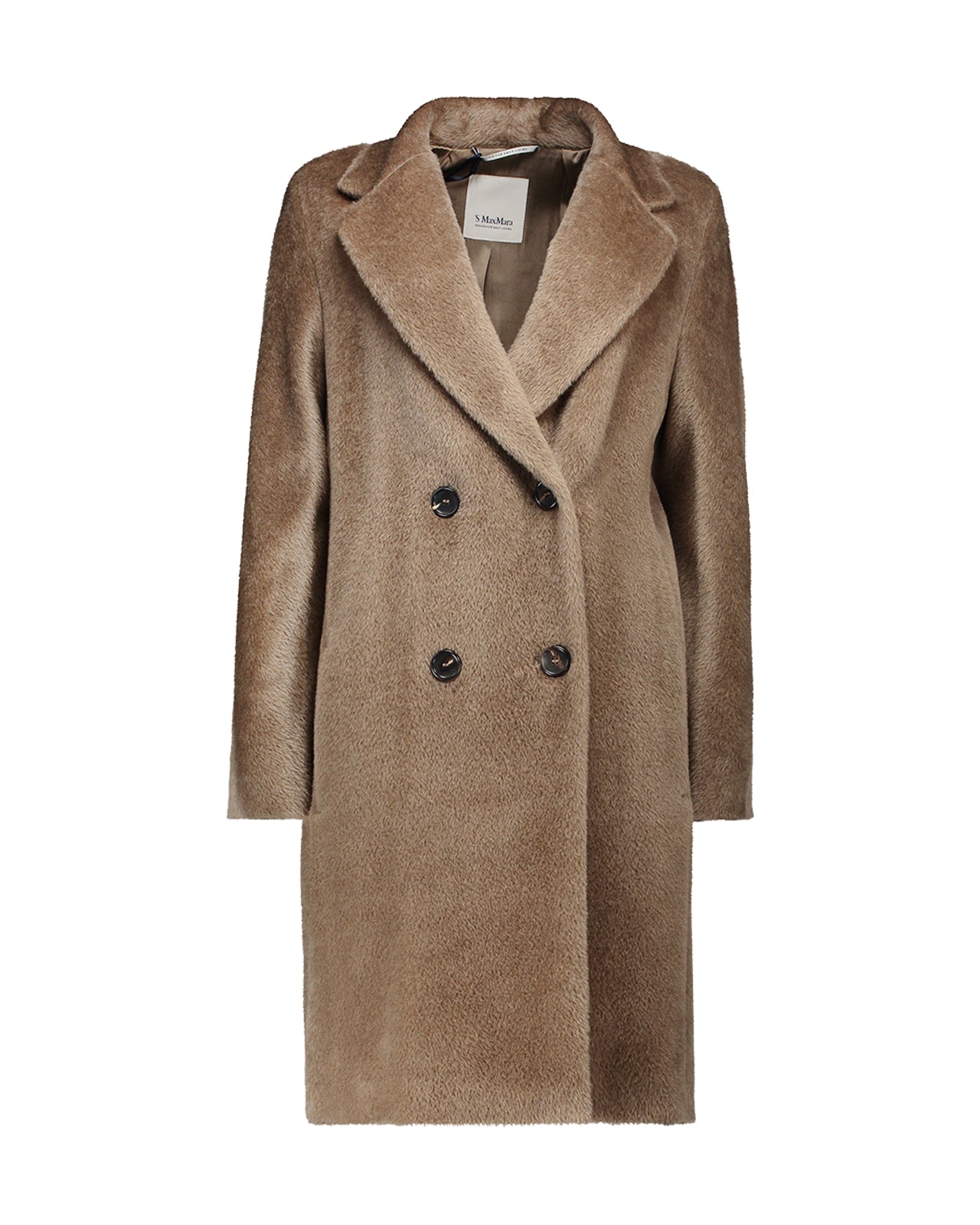 'S Max Mara | Cappotto Roseto alpaca miele – lemlò