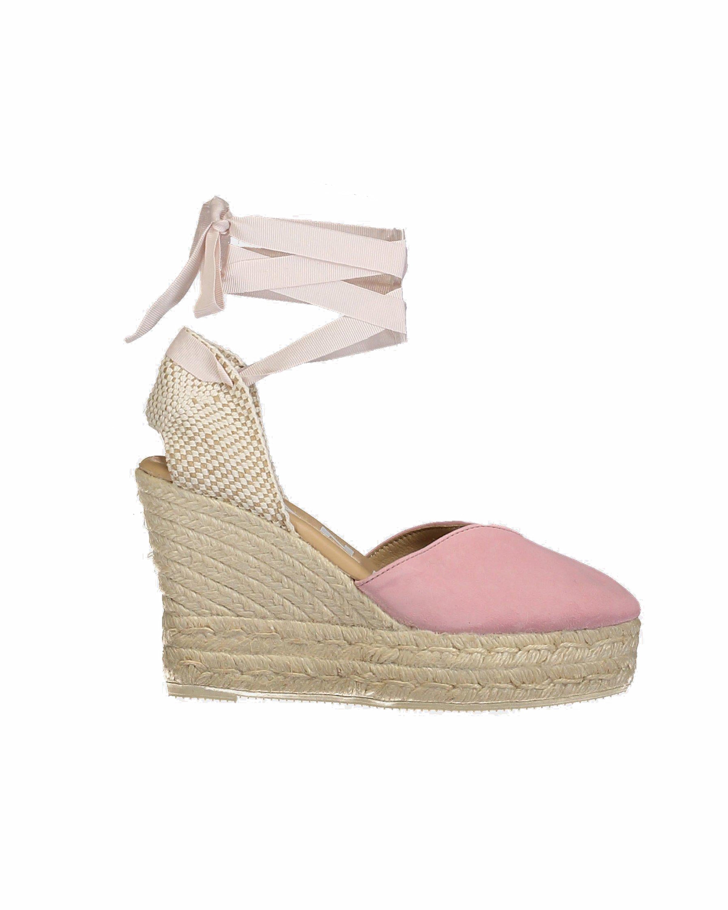 Manebì | Espadrillas con zeppa Hamptons rosa – lemlò