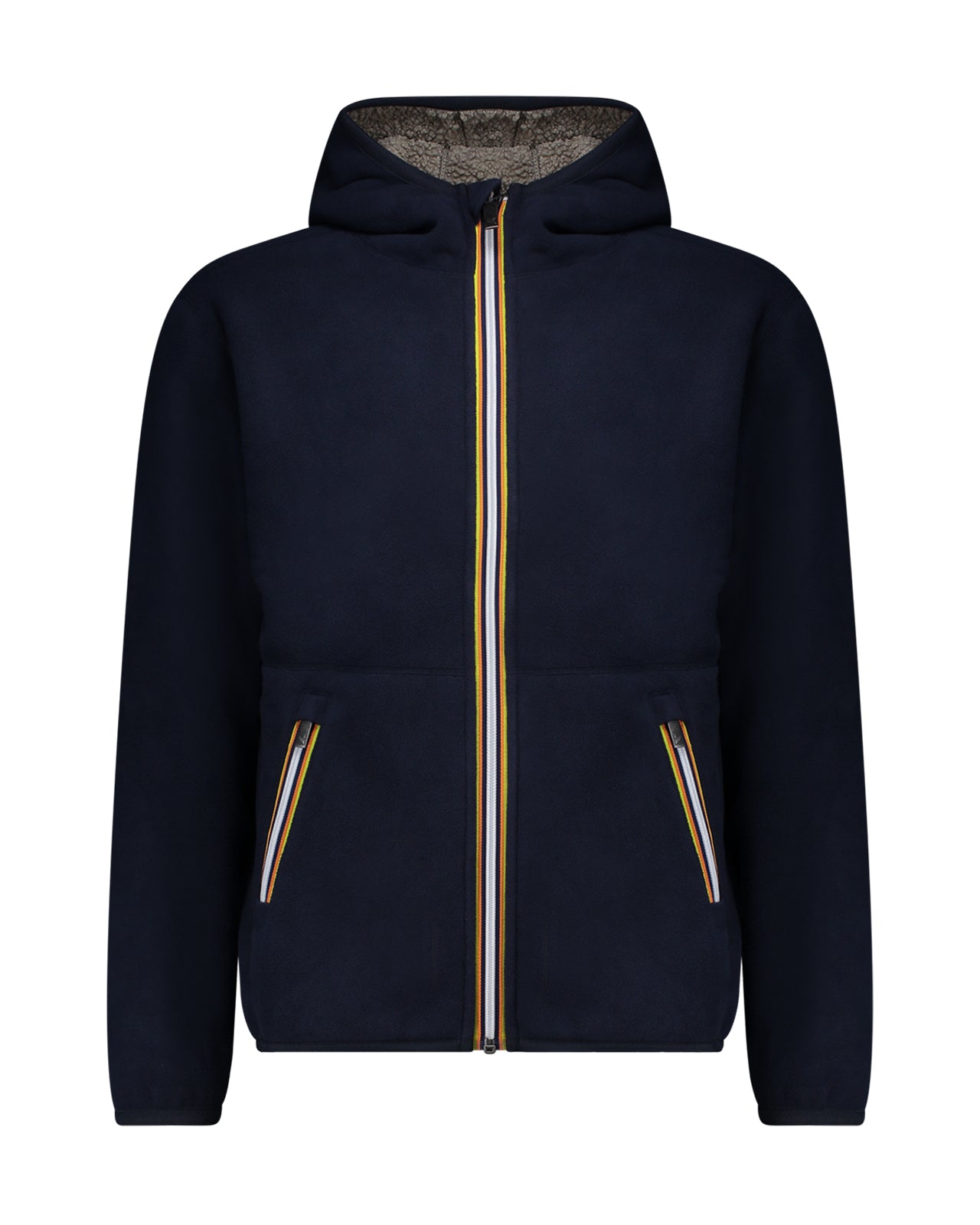 K-Way | Giacca Jack Sherpa Polar Double blue taupe – lemlò