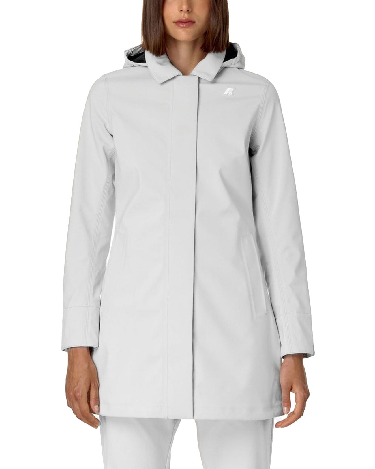 K-Way | Mathy Bonded Jacket White – lemlò