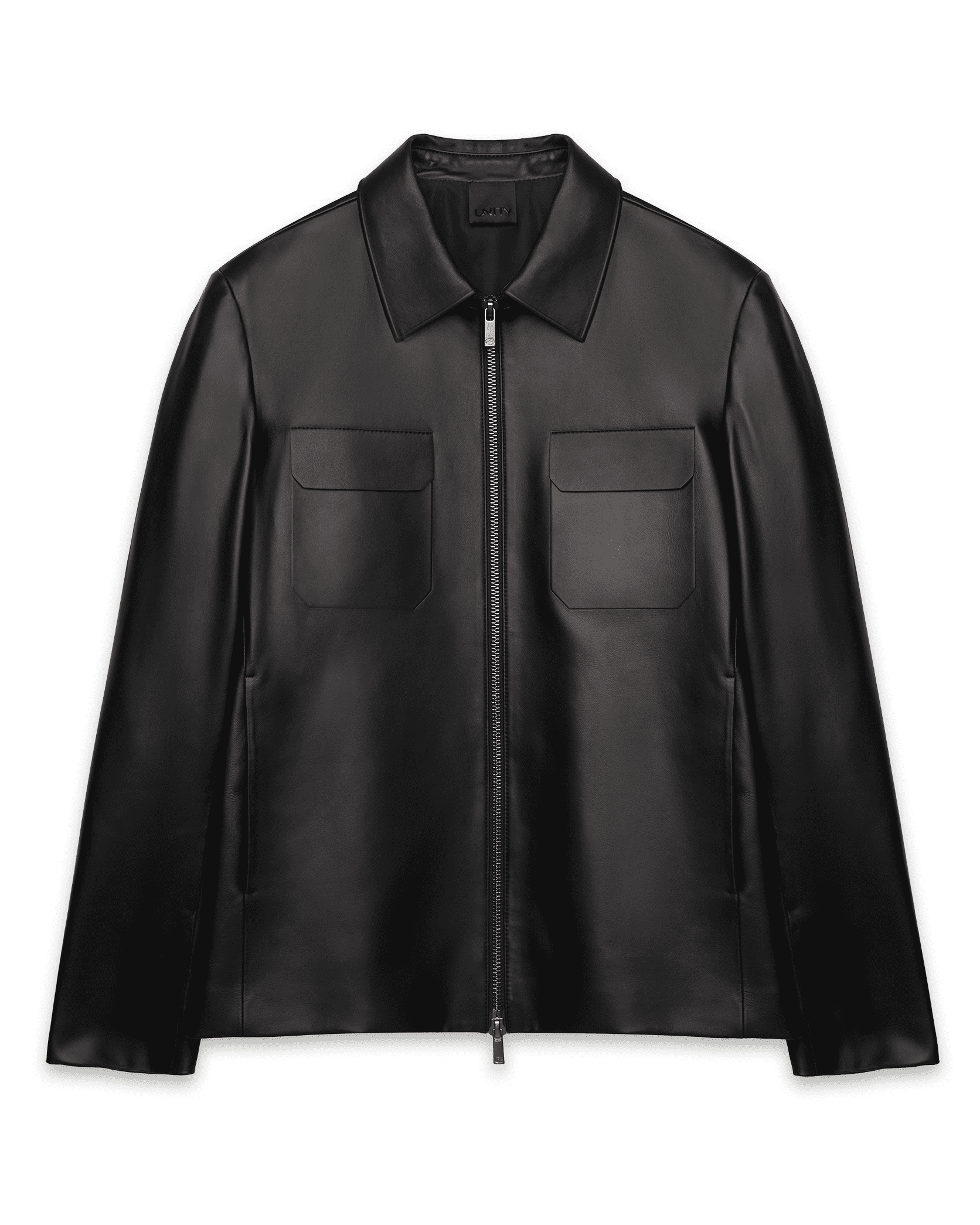 Unity | Infinity black leather jacket – lemlò