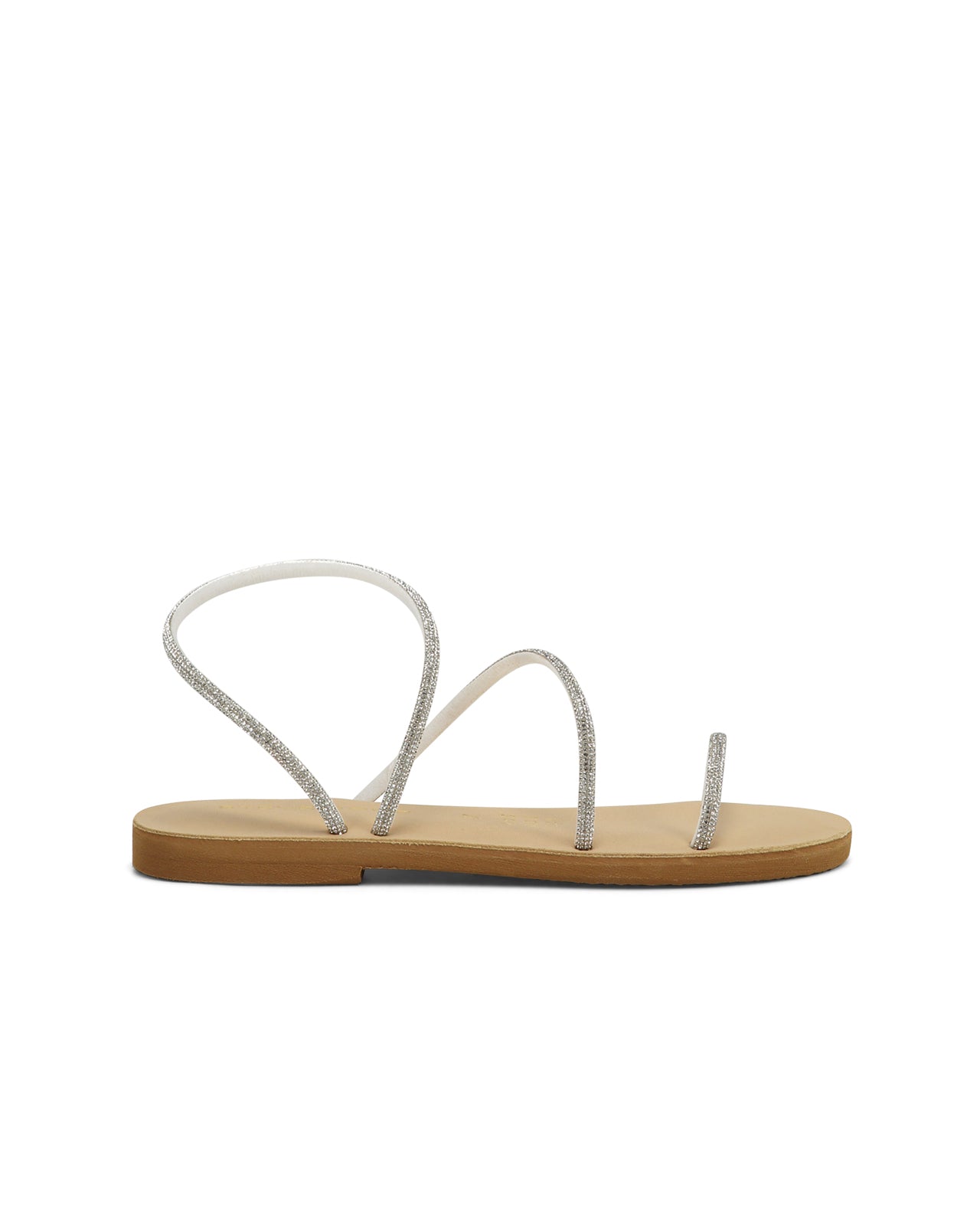 Steve Done | Sandalo strass argento – lemlò