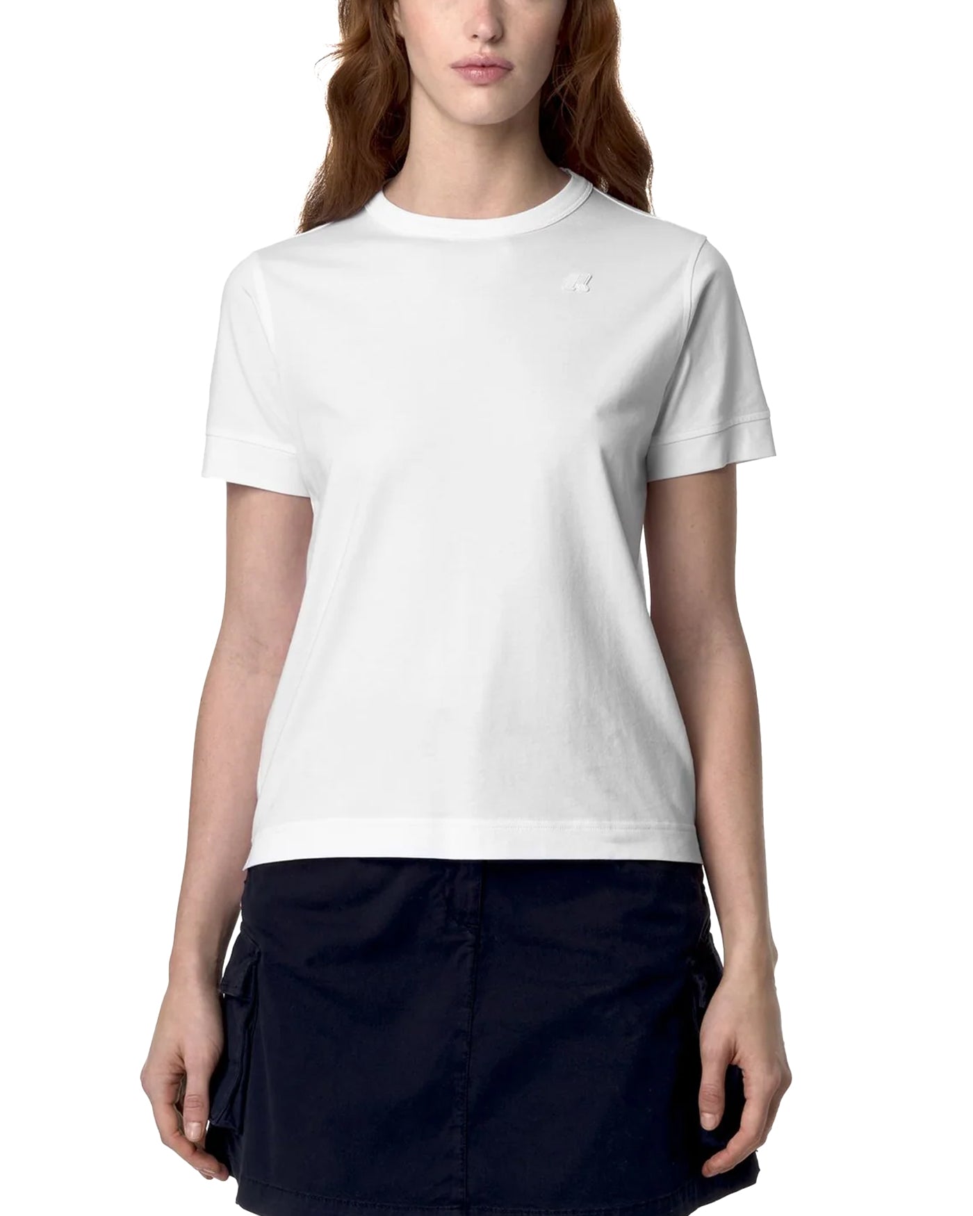 K-Way | Emel white jersey T-shirt – lemlò