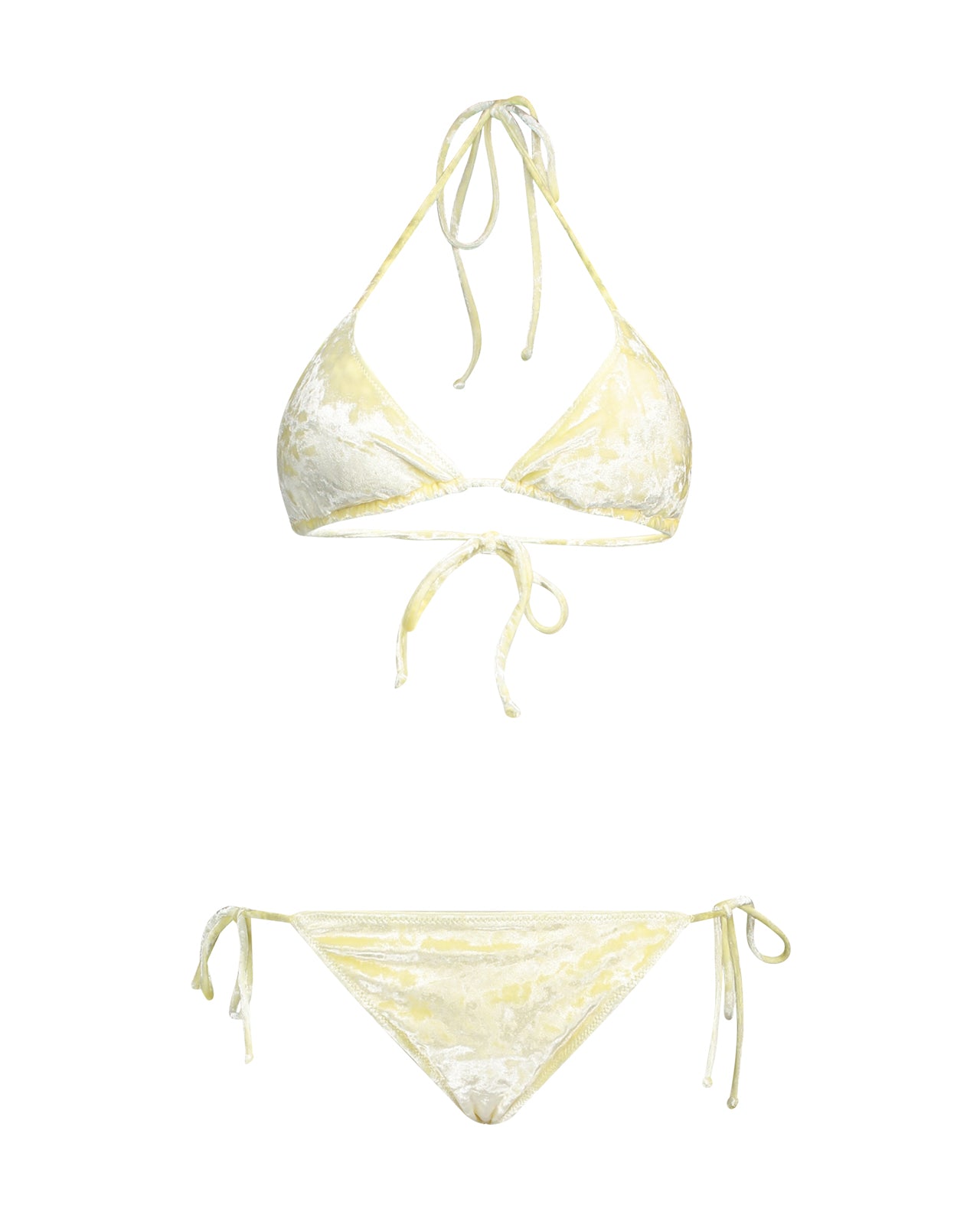 MC2 Saint Barth | Leah yellow chenille bikini – lemlò