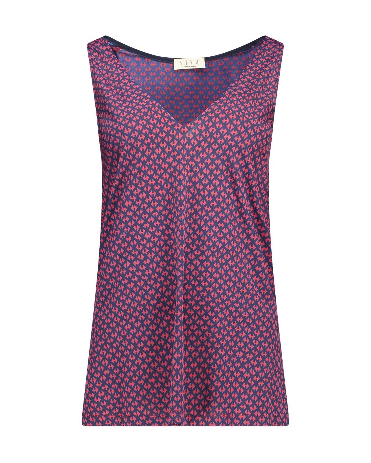 Siyu | Top Telo Beach fantasia blu rosso – lemlò