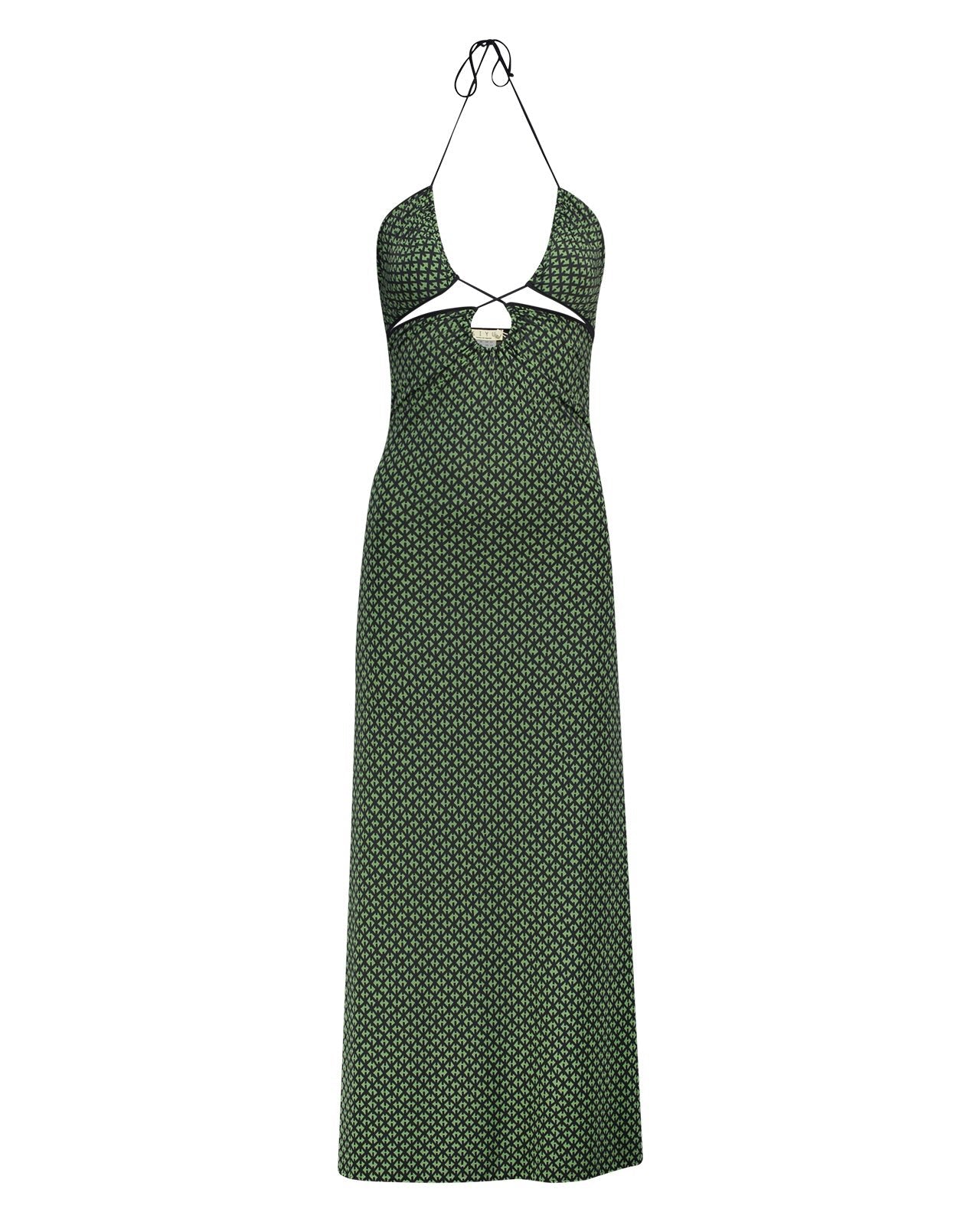 Siyu | Abito lungo beach verde – lemlò