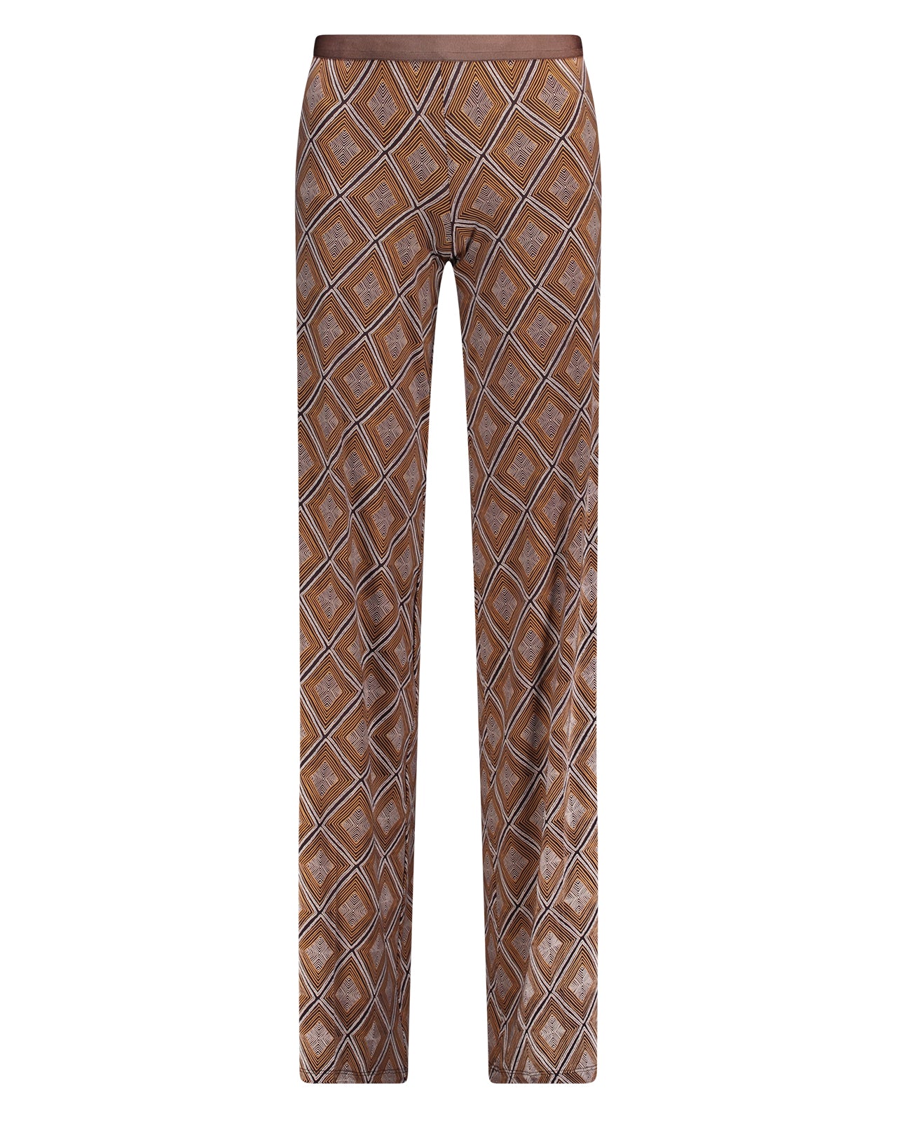 Siyu | Pantalone Zemlia Beach fantasia marrone – lemlò