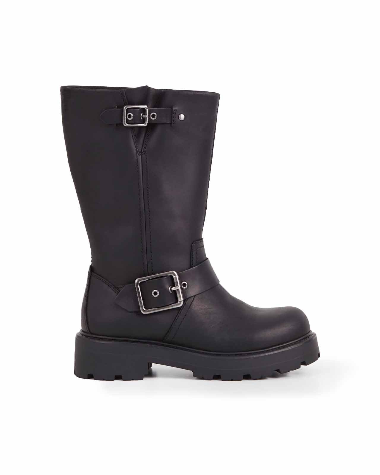 Vagabond | Cosmo 2.0 black leather biker boot – lemlò