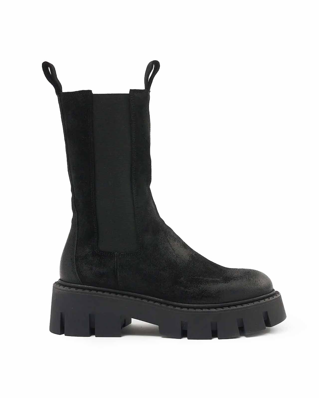 Copenhagen | Stivale chelsea CPH139 suede nero – lemlò