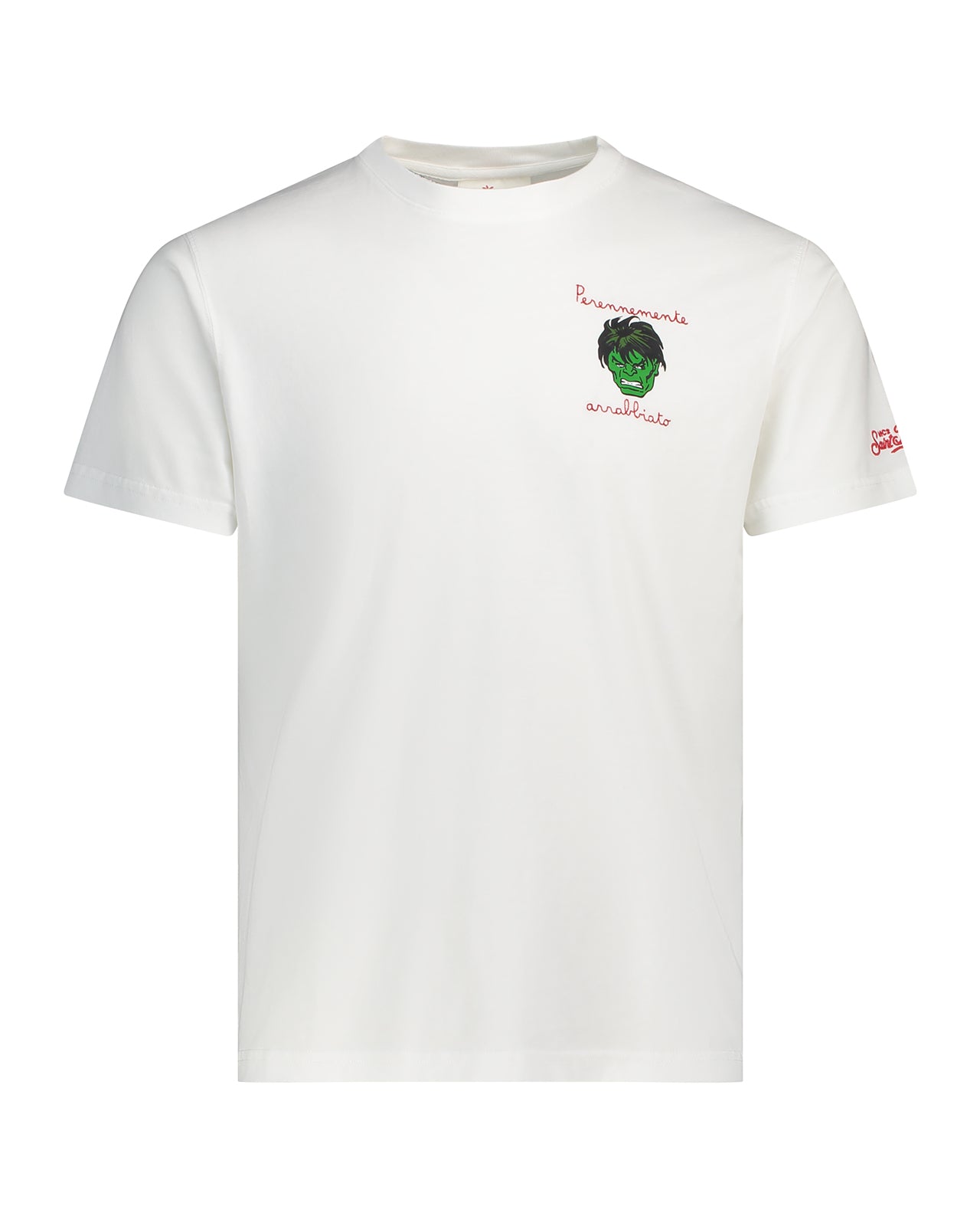 MC2 Saint Barth | T-shirt Angry Hulk bianca – lemlò