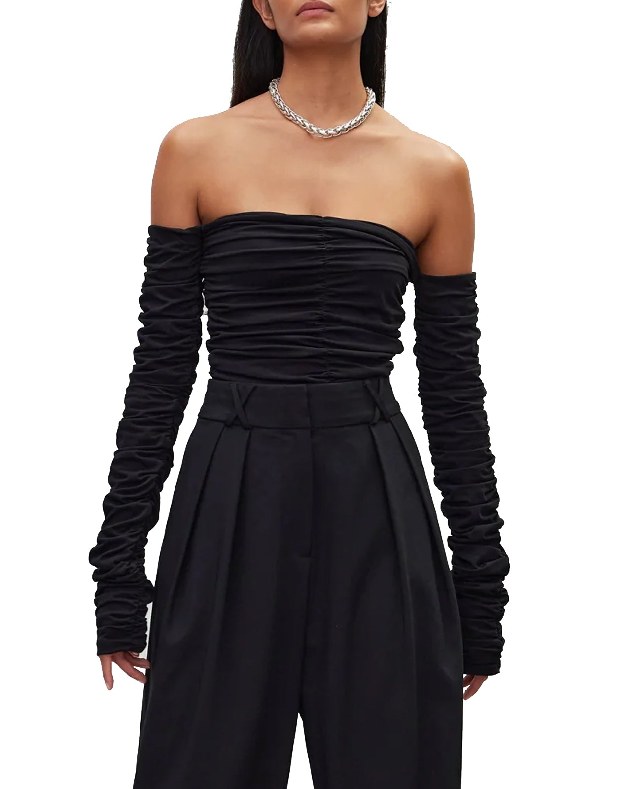 ROHE | Top Anneli nero – lemlò