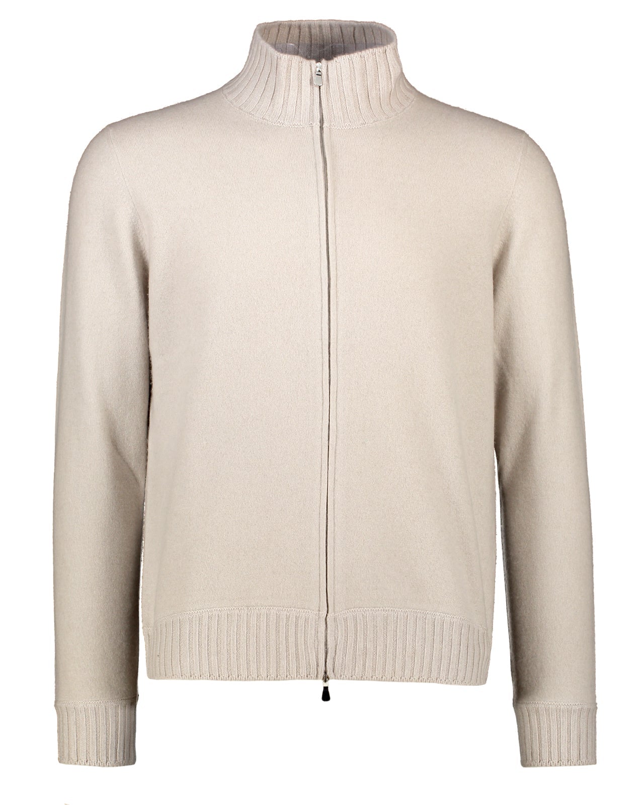 Steve Done | Maglione zip cashmere beige – lemlò