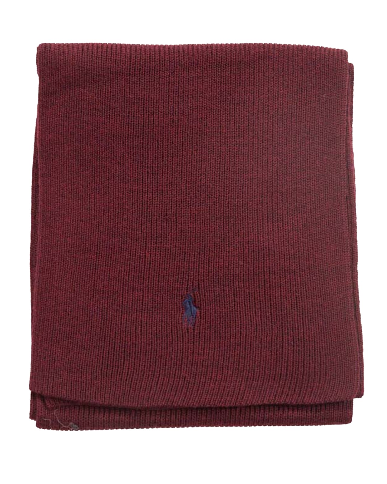 Polo Ralph Lauren | Dark red wool scarf with pony – lemlò