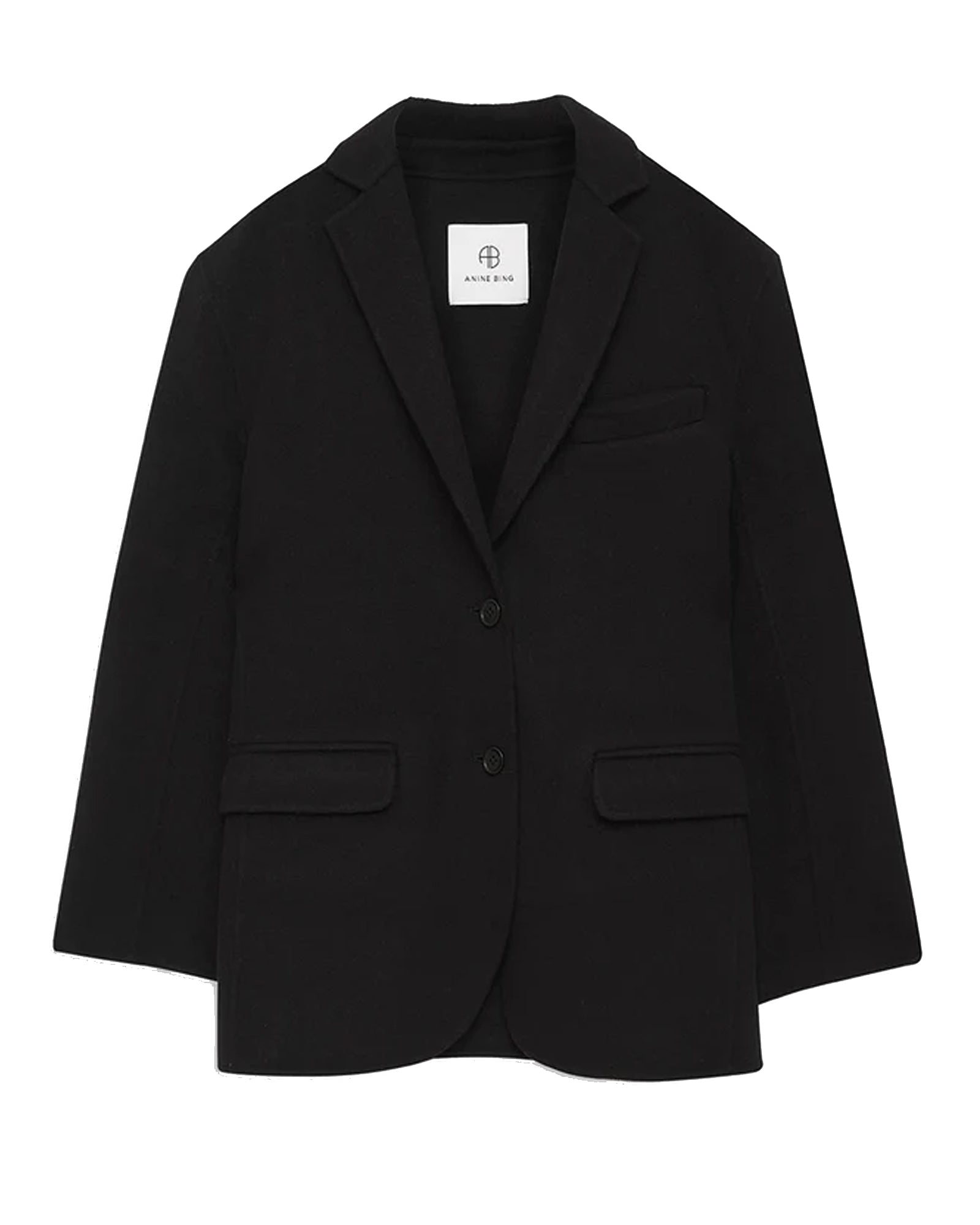 Anine Bing | Blazer Quinn lana nero – lemlò