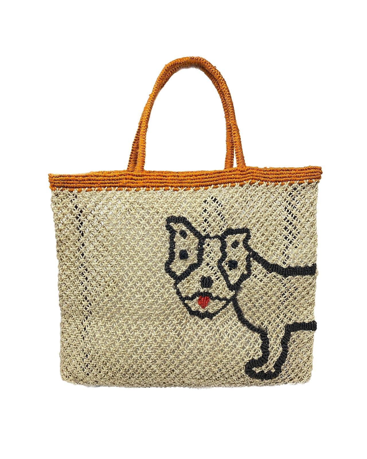 The Jacksons | Borsa large Terrier Dog natural – lemlò