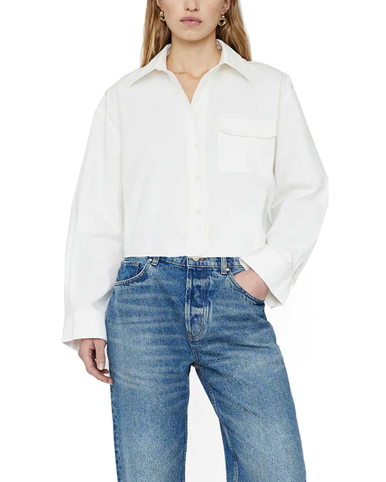Anine Bing | Camicia Travis bianca – lemlò