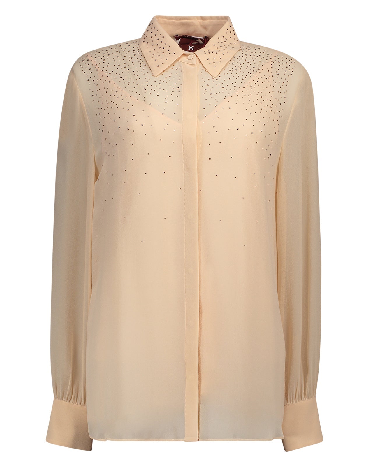 Max Mara Studio | Camicia Zanzara seta cipria – lemlò