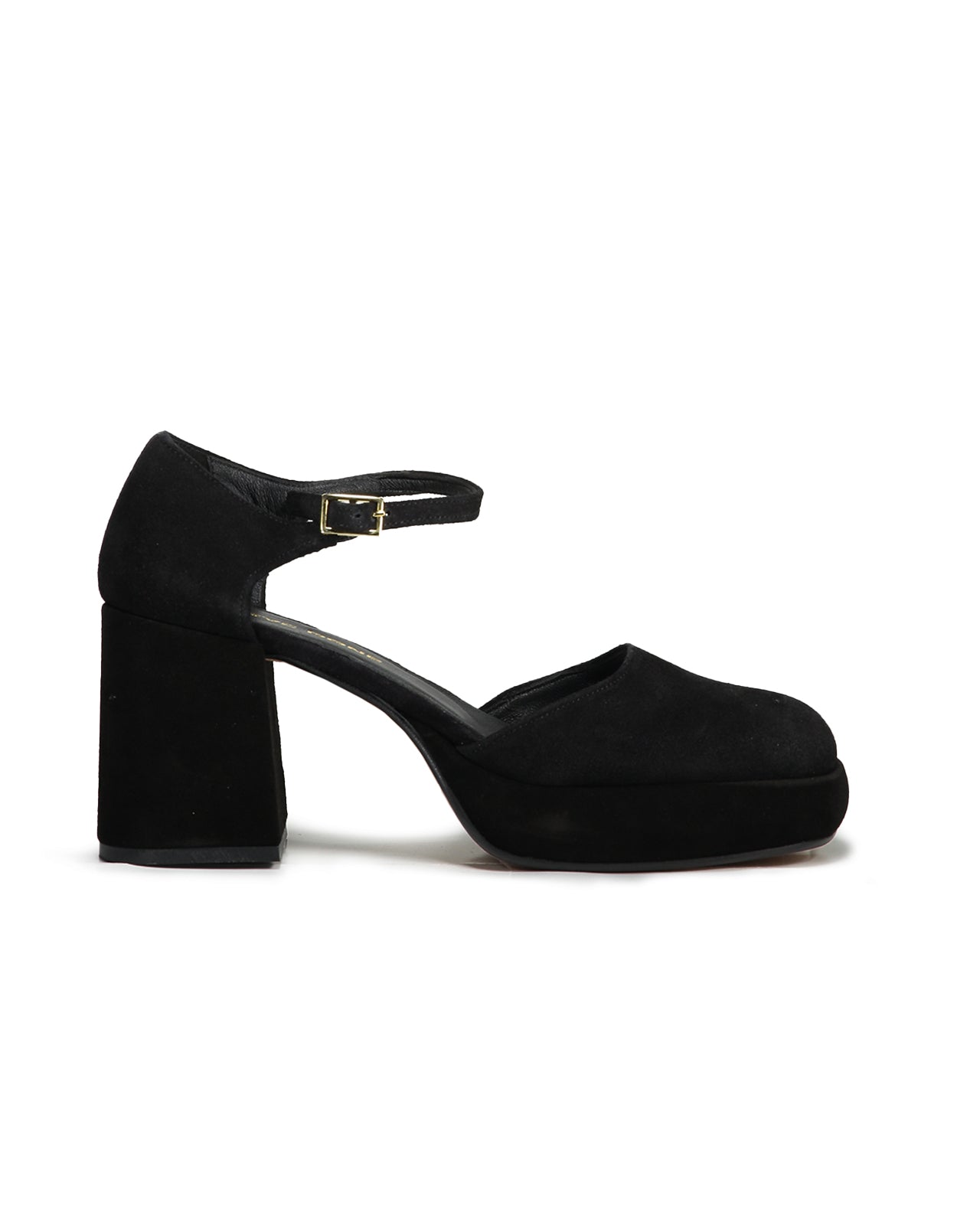 Steve Done | Black suede D'Orsay pumps – lemlò