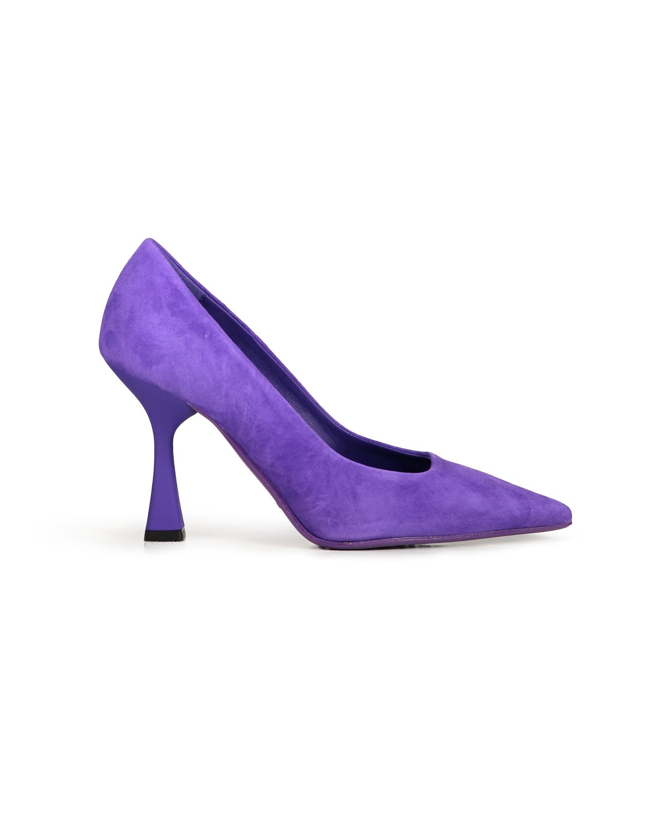 Steve Done | Purple suede pointed toe pumps – lemlò