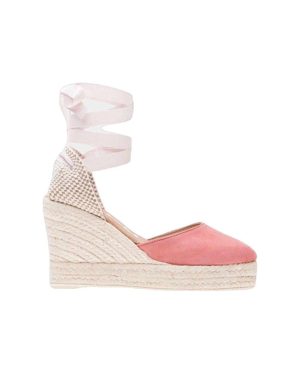 Manebì | Espadrillas Hamptons con zeppa Paradise Pink | lemlò