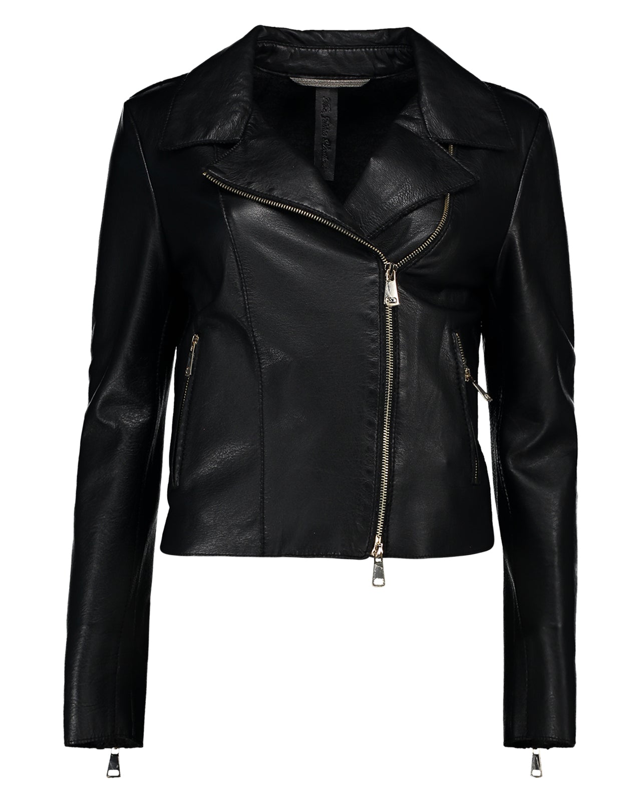 The Jackie Leathers | Giacca biker Iris pelle nera – lemlò