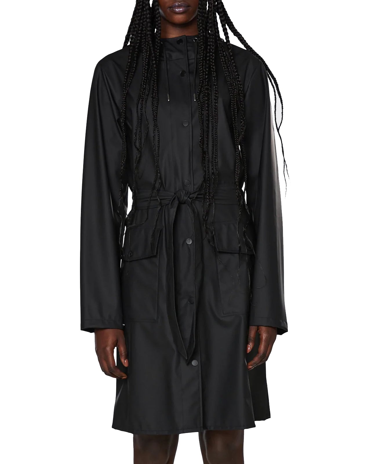 Rains | Giacca impermeabile Curve nera – lemlò