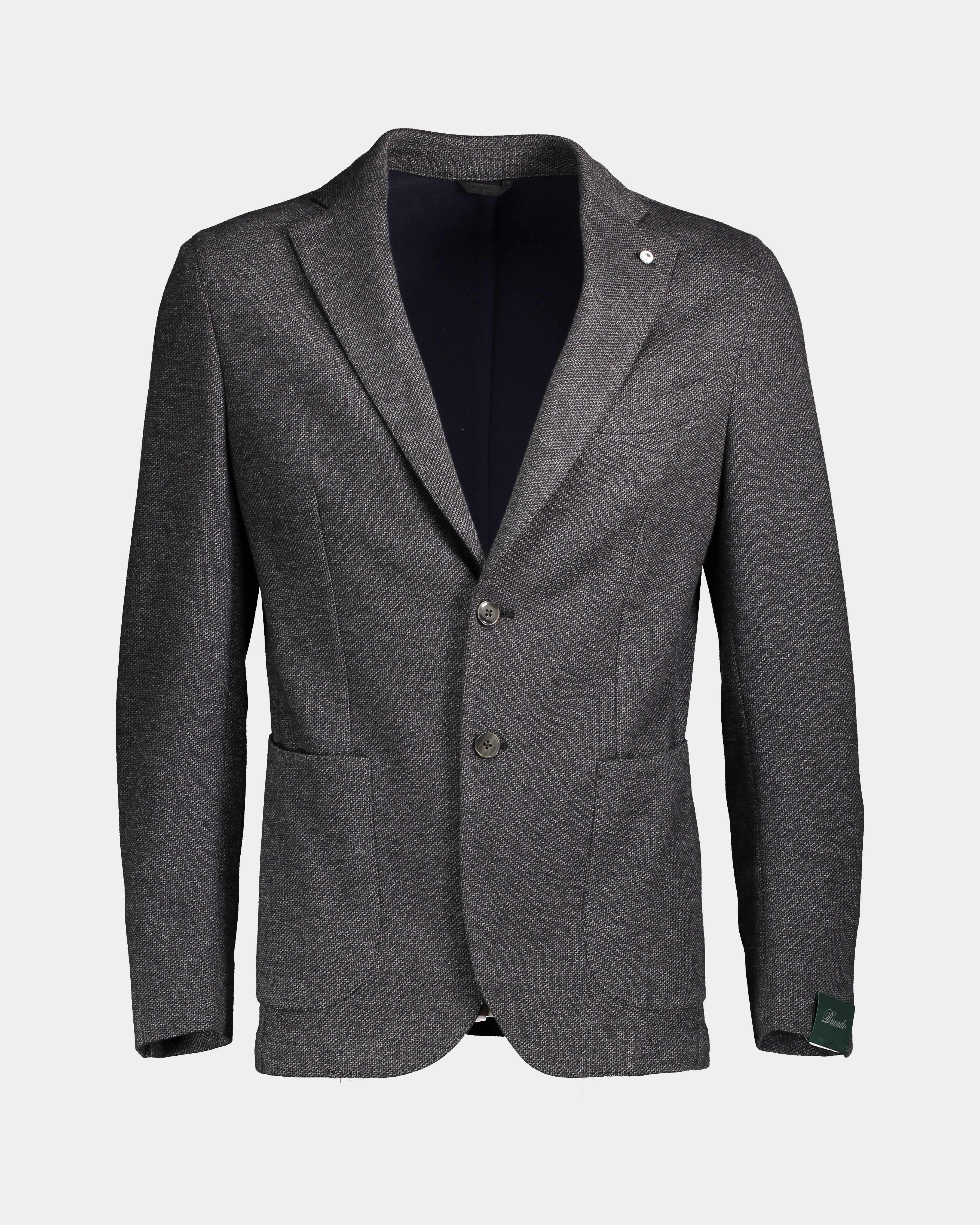 Brando | Giacca lana cotone grigio – lemlò
