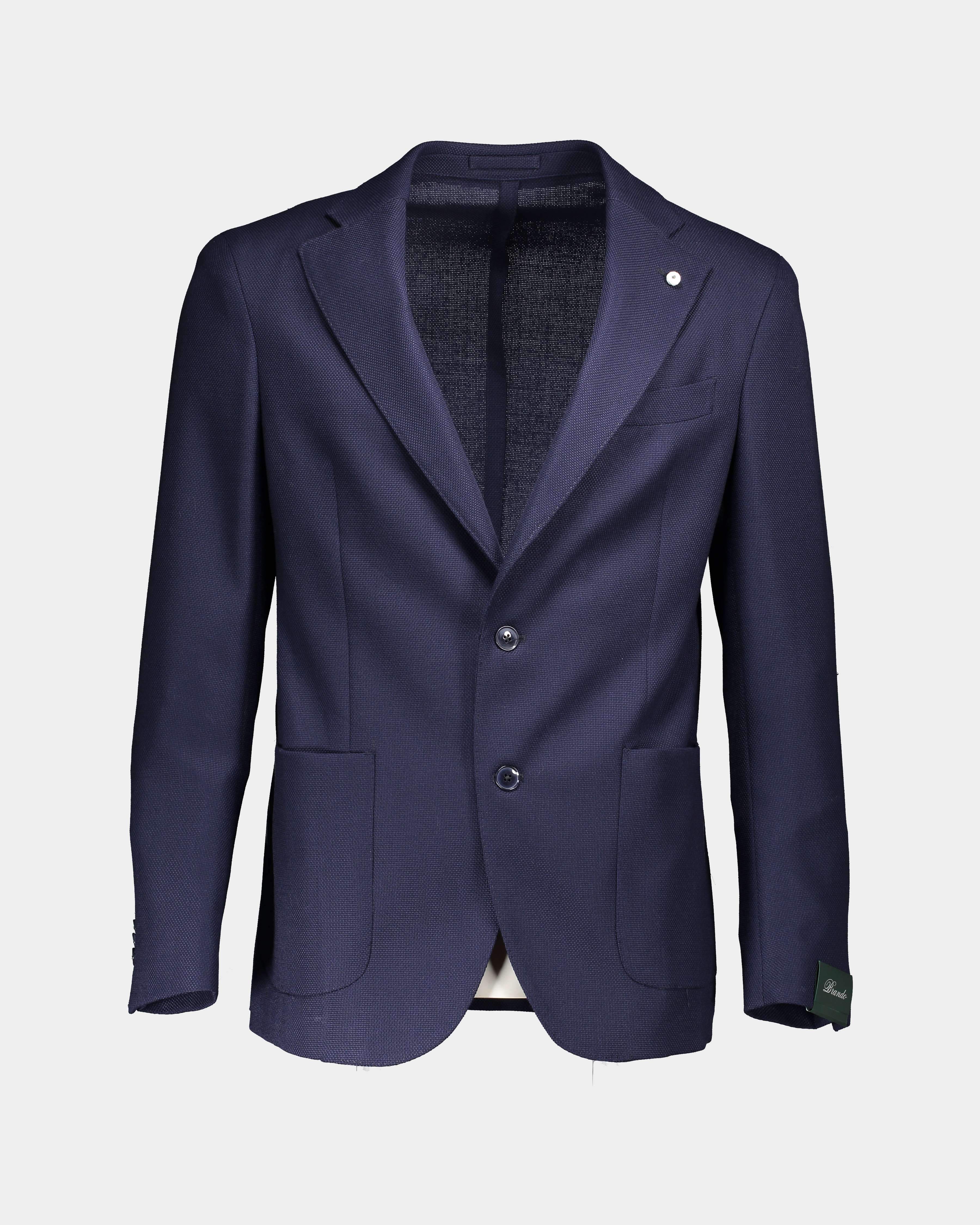 Brando | Soft blue wool jacket unlined – lemlò