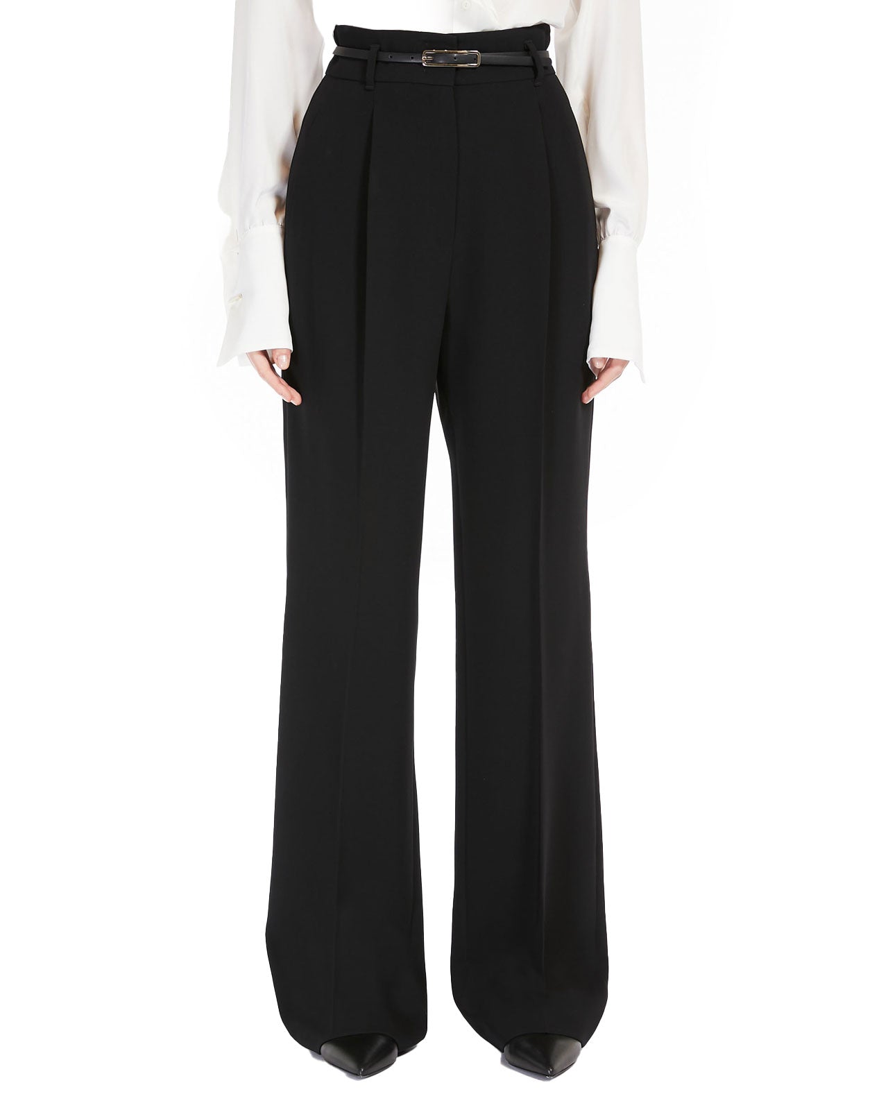 Max Mara Studio | Pantalone Ghisa nero – lemlò
