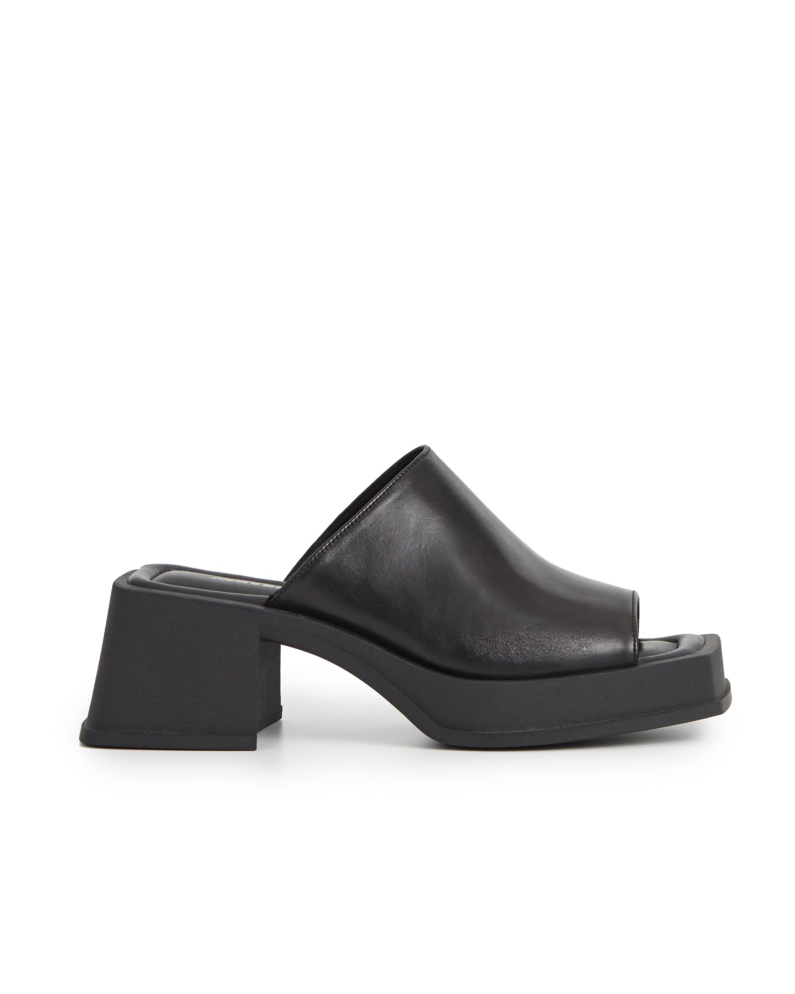 Vagabond | Sabot Hennie platform nero – lemlò